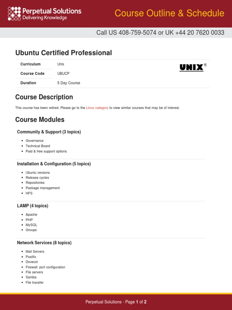 Ubuntu Certified Professional | PDF