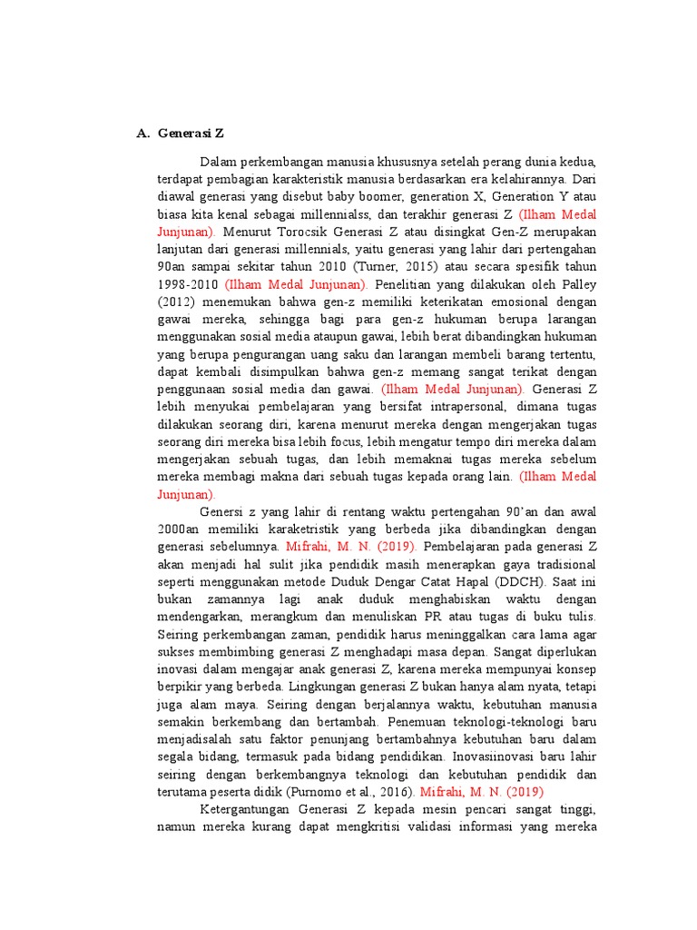 Generasi Z | PDF | Ilmu Sosial