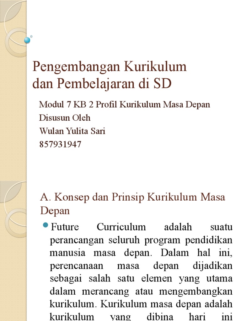 Modul 7 KB 2 | PDF | Pengembangan Diri
