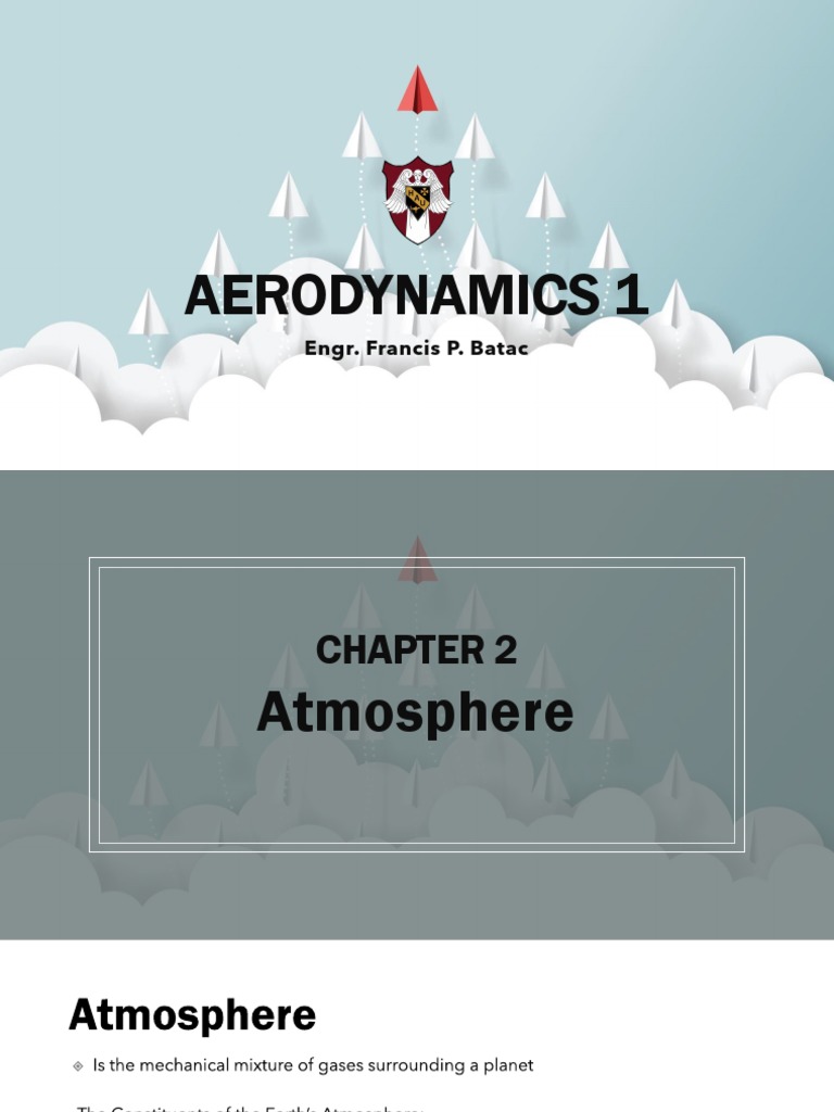 Aerodynamics - Part 2 - Atmosphere - FVPB | PDF | Atmosphere | Meteorology