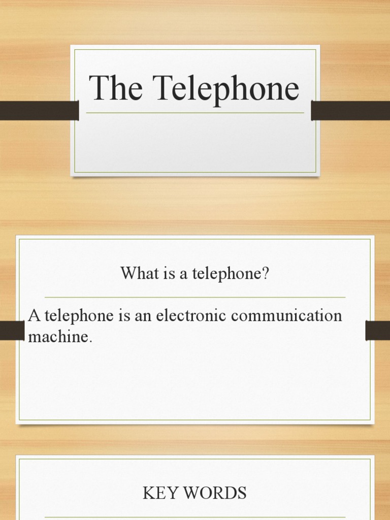 Understanding Telephone Basics | PDF | Technology & Engineering