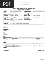 Hospital Bill | PDF | Medicine | Health Care