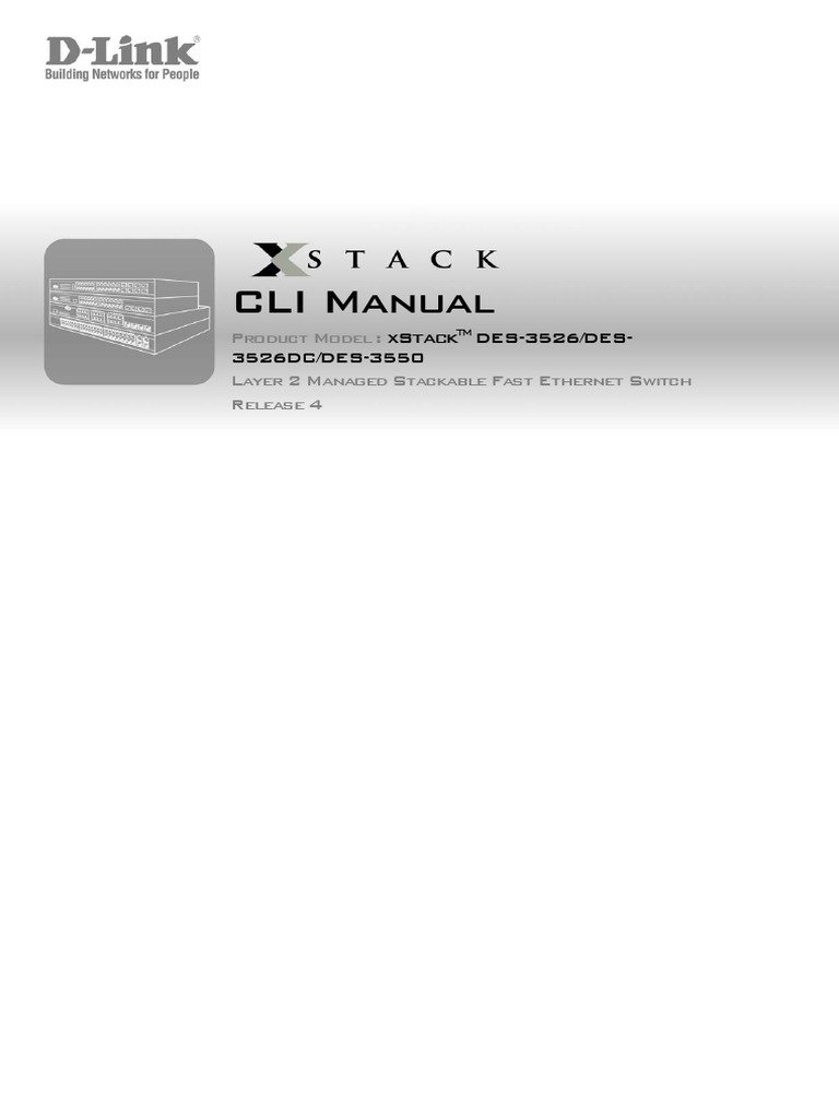 DES-3500 CLI Manual R4 - Update | PDF | Command Line Interface | Ip Address