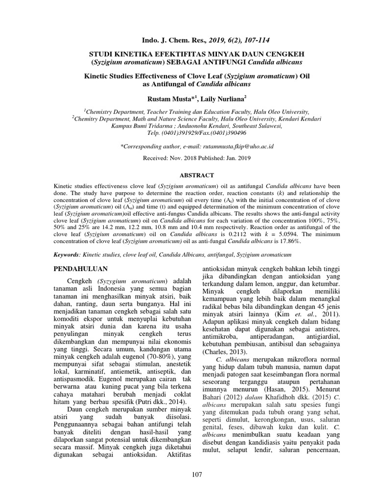 Rustam Musta, Laily Nurliana | PDF