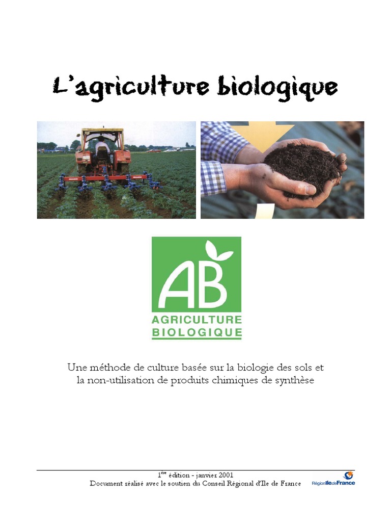 Principes de l'Agriculture Biologique | PDF | Rotation culturale | Labour