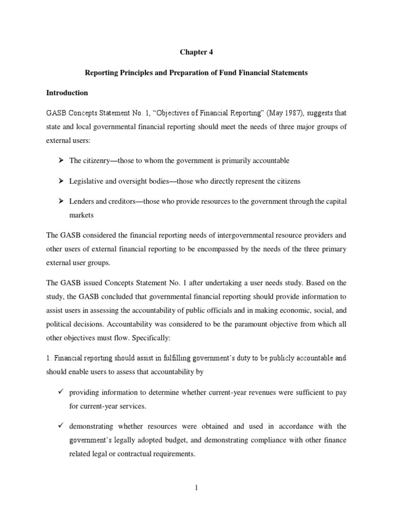 Chapter 4 Governmental Accounting | PDF | Expense | Balance Sheet