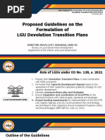 Guidelines On The Preparation of Devolution Transition Plans of Lgus in ...