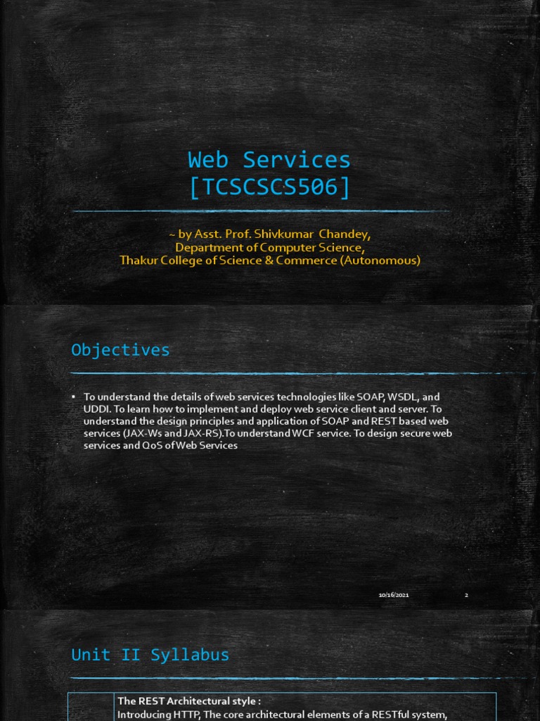 Web SErvices Complete PDF-merged | PDF | Representational State Transfer | Hypertext Transfer ...