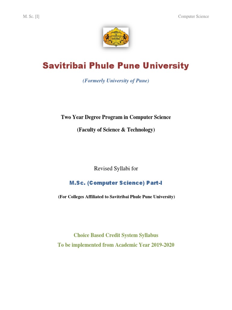 M.Sc. Computer Science (Part-I) (For Colleges) - 19.092019 | PDF | Soap ...