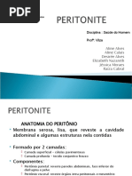 Protocolo para Peritoneostomia Clínica | PDF | Infecção | Epidemiologia
