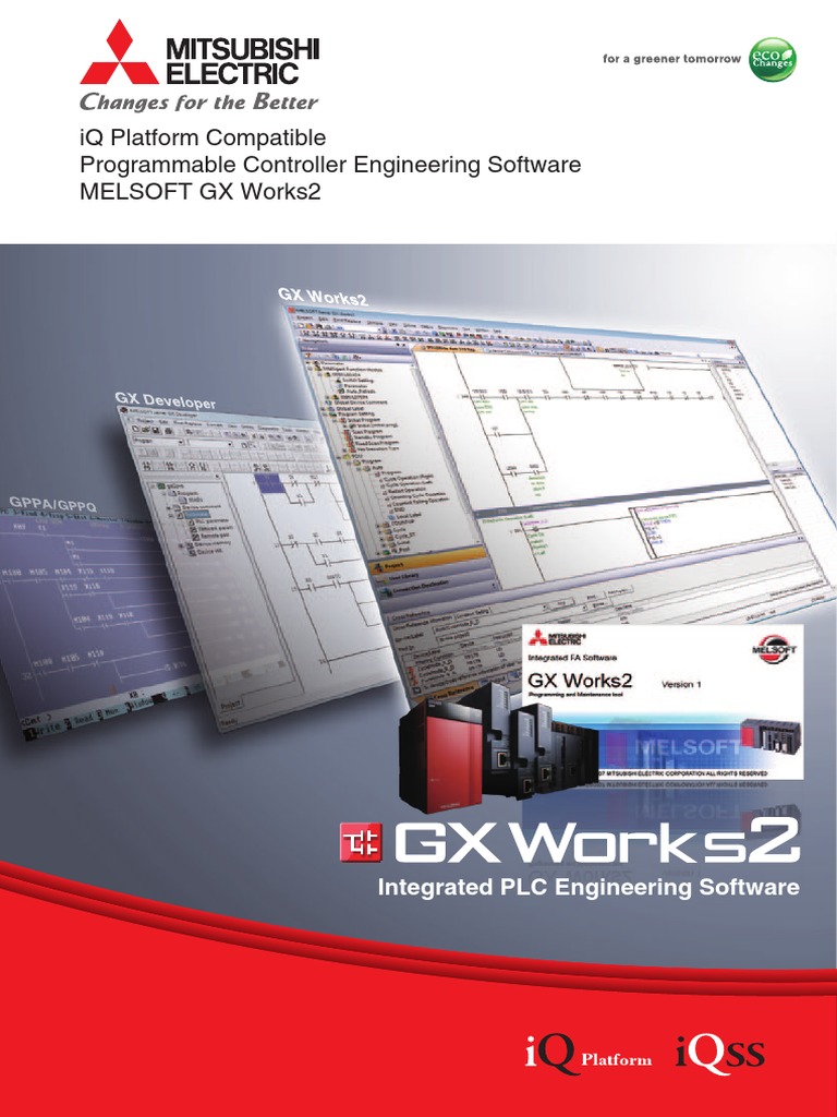 GX Works2 Brochure - L08122ef | PDF | Programmable Logic Controller | Computer File