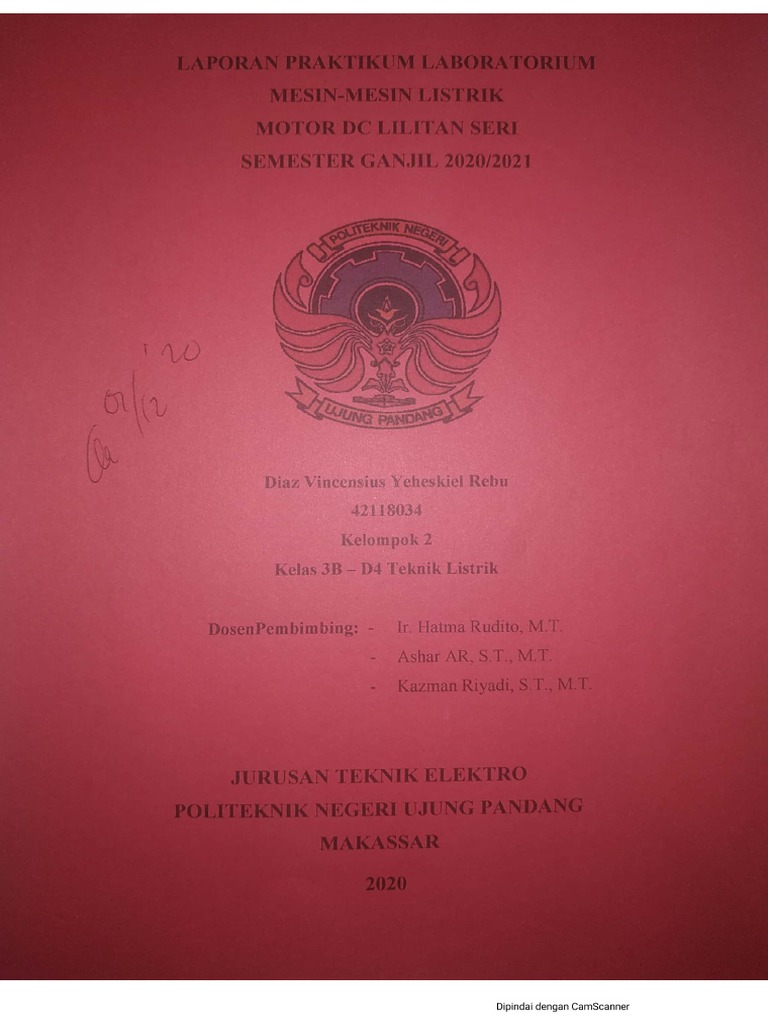 Motor DC Lilitan Seri | PDF