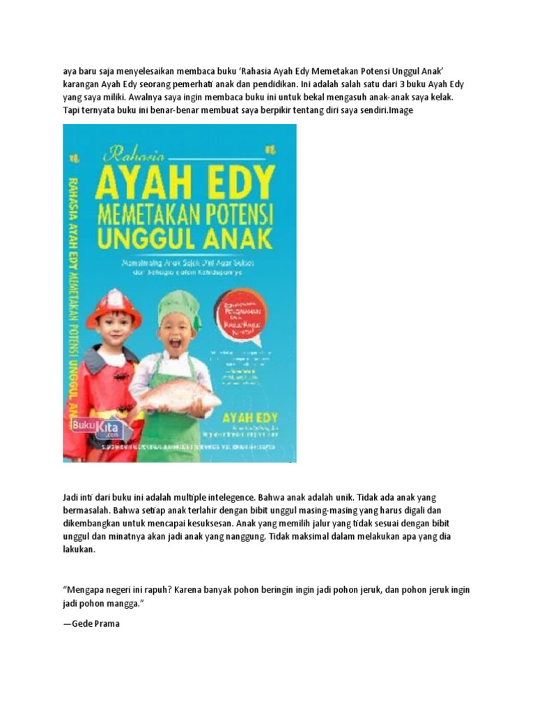 Rahasia Memetakan Potensi Anak | PDF | Karier & Perkembangan ... Rahasia Memetakan Potensi Anak | PDF | Karier & Perkembangan ...