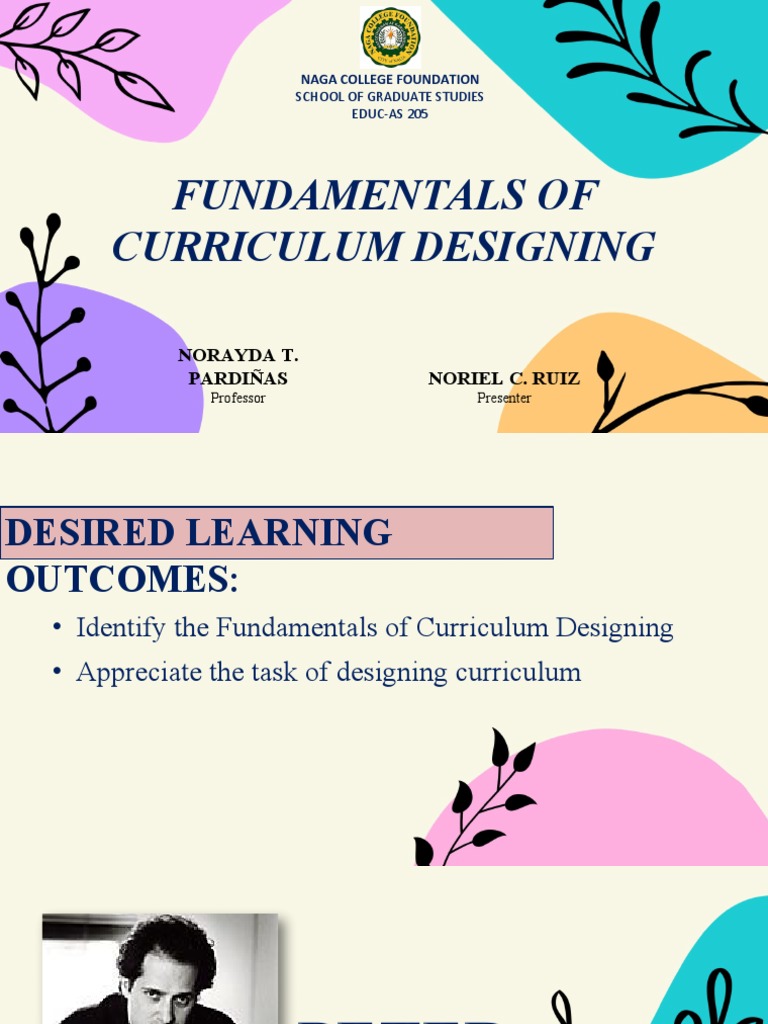 Curriculum Design | PDF | Curriculum | Communication