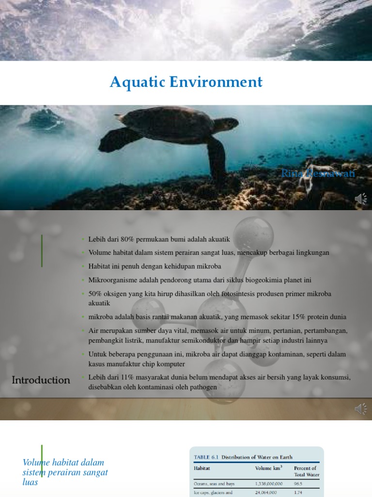 Aquatic Environment | PDF