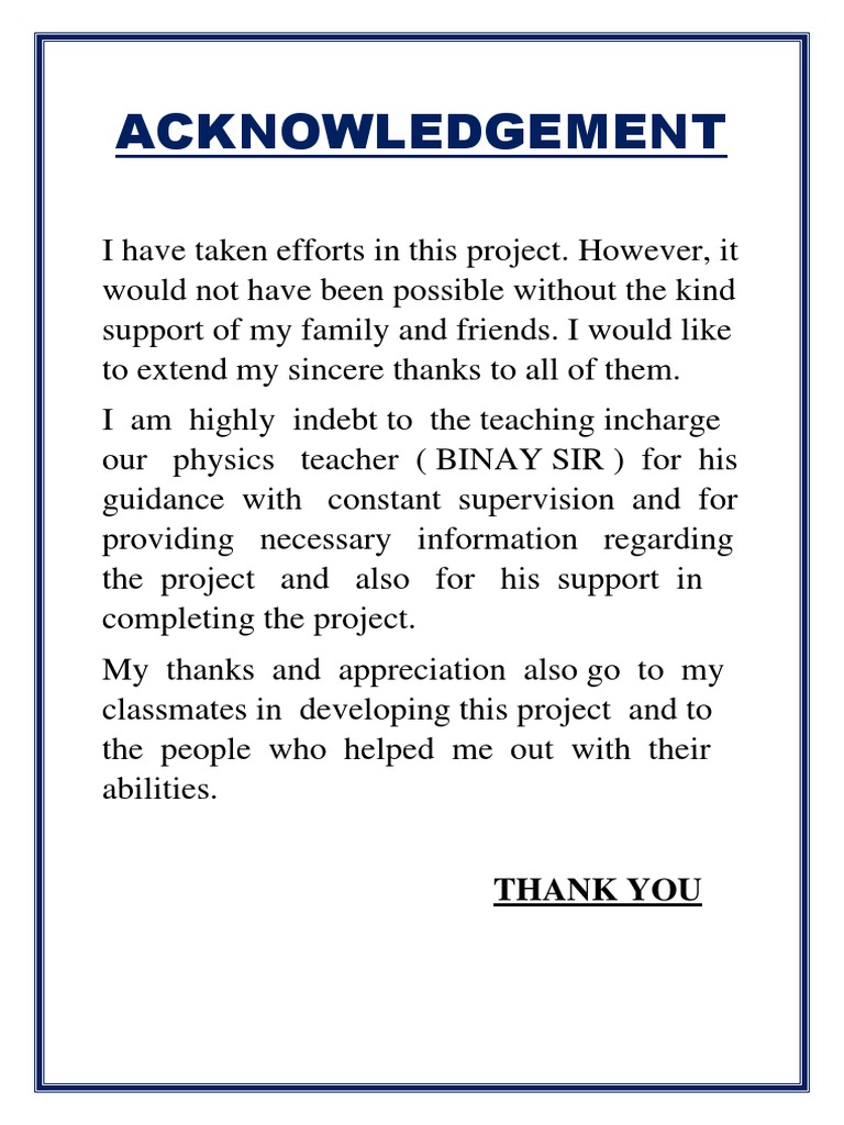 Acknowledgement of Physics | PDF | Observation | Science