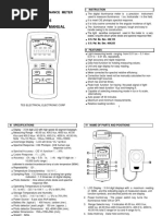 QMS Lux Meter Procedure | PDF | Calibration | Metrology