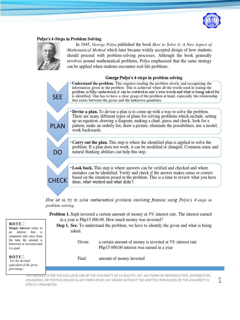 Module 4 Lesson 2 | PDF | Interest | Loans