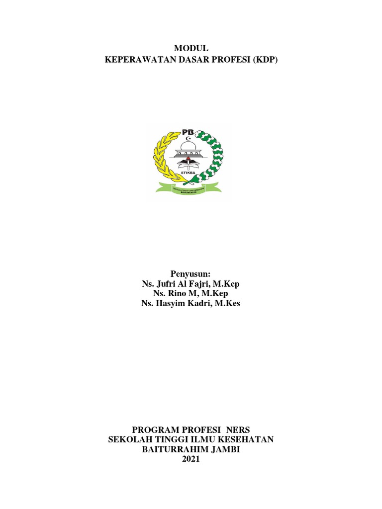 Panduan KDP Stikba Jambi 2021 | PDF