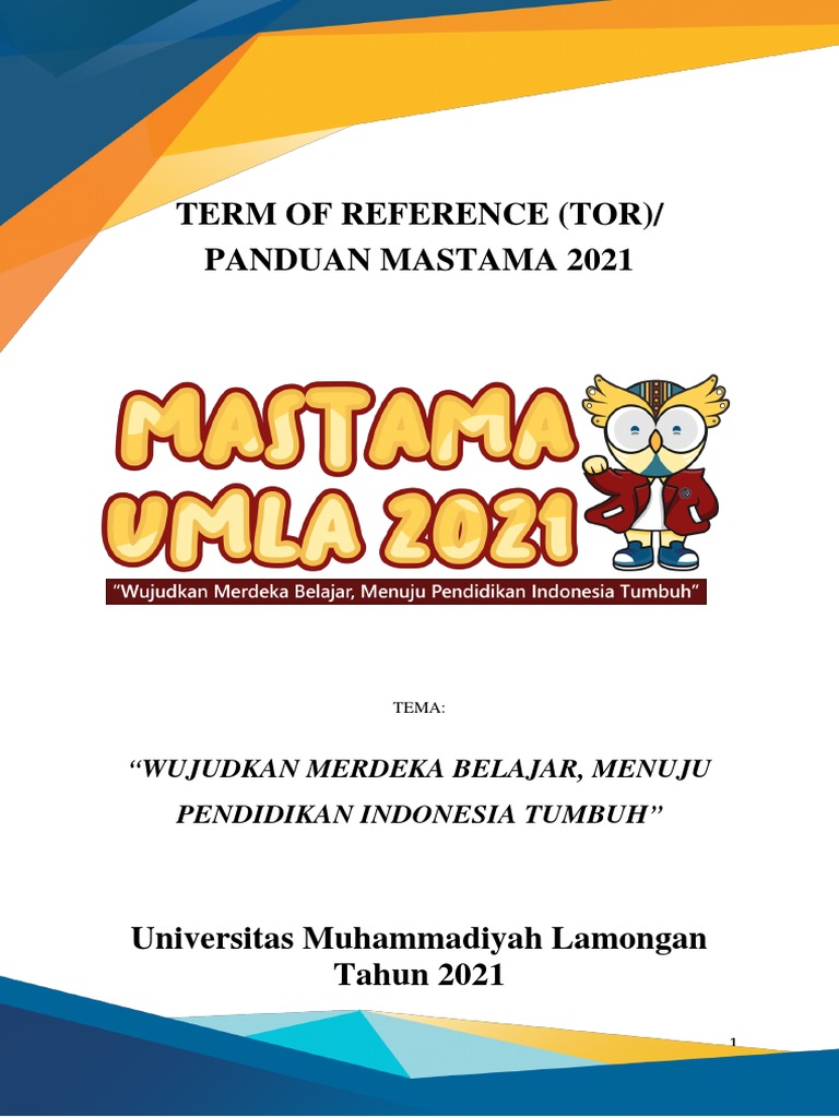 Tor Mastama 2021 | PDF