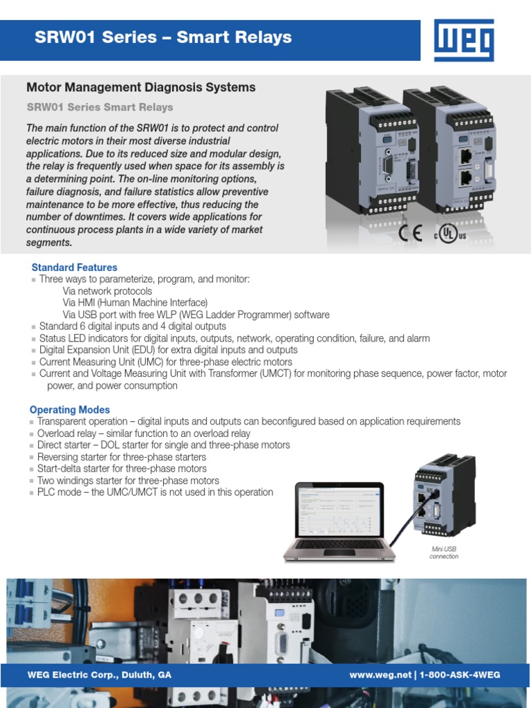 Comprehensive Overview of the SRW01 Series Smart Relays for Motor Management and Diagnostics ...