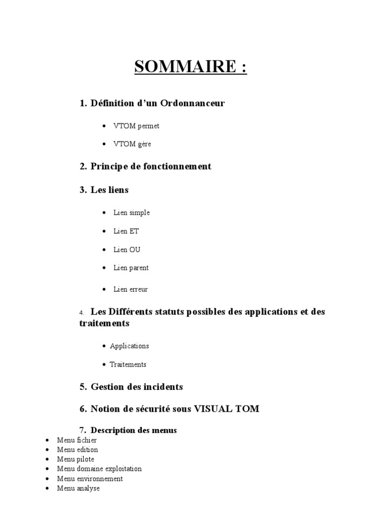 Introduction VTOM | PDF | Architecture de logiciel | Logiciel