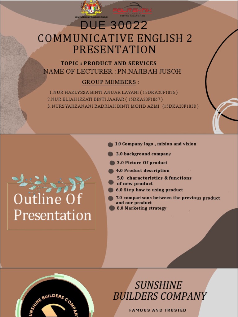 Sunshine Builders Company | PDF | Equipment