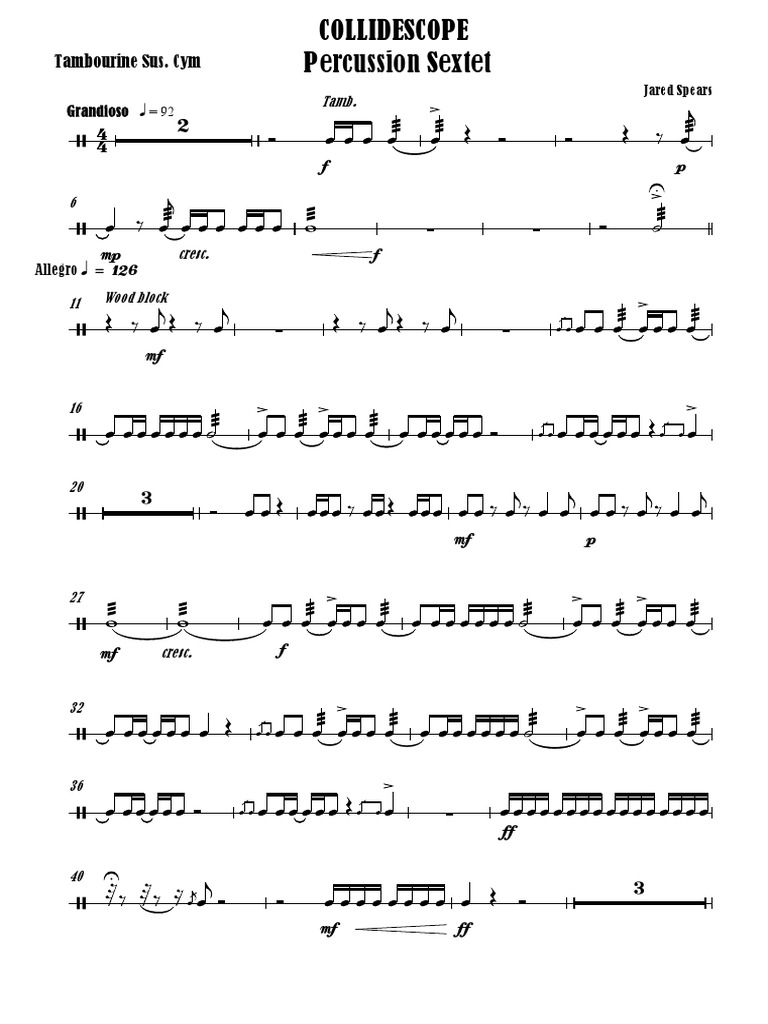 Collidescope Tambourine | PDF