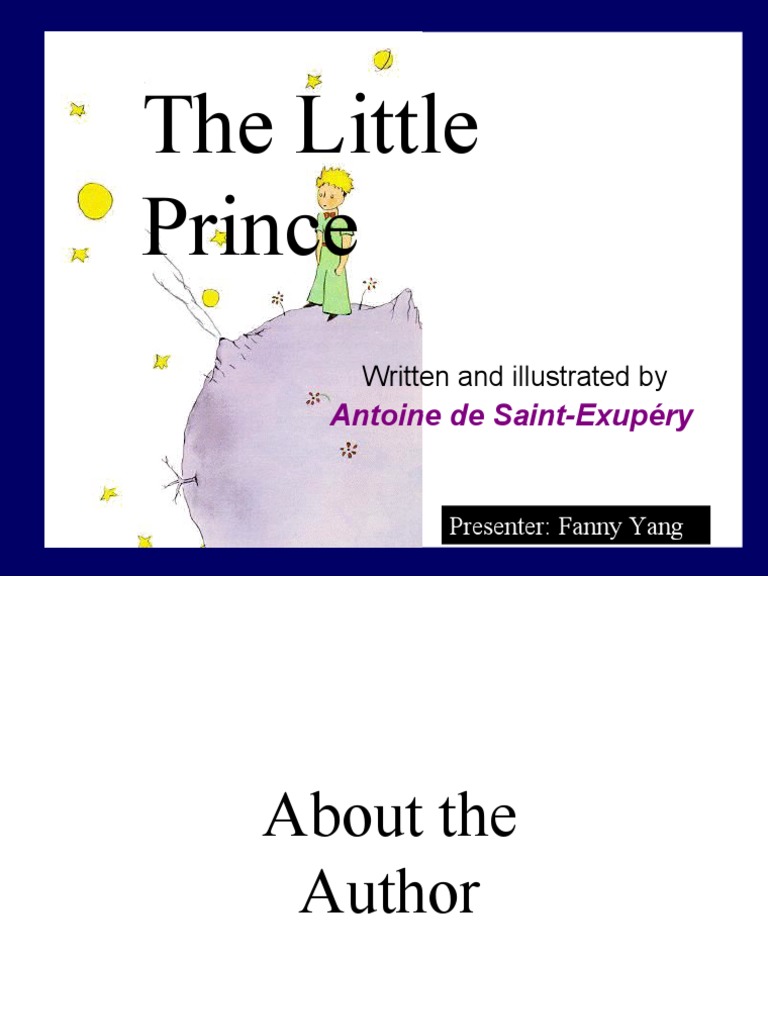 The Little Prince: An Analysis of Antoine de Saint-Exupéry's Beloved ...