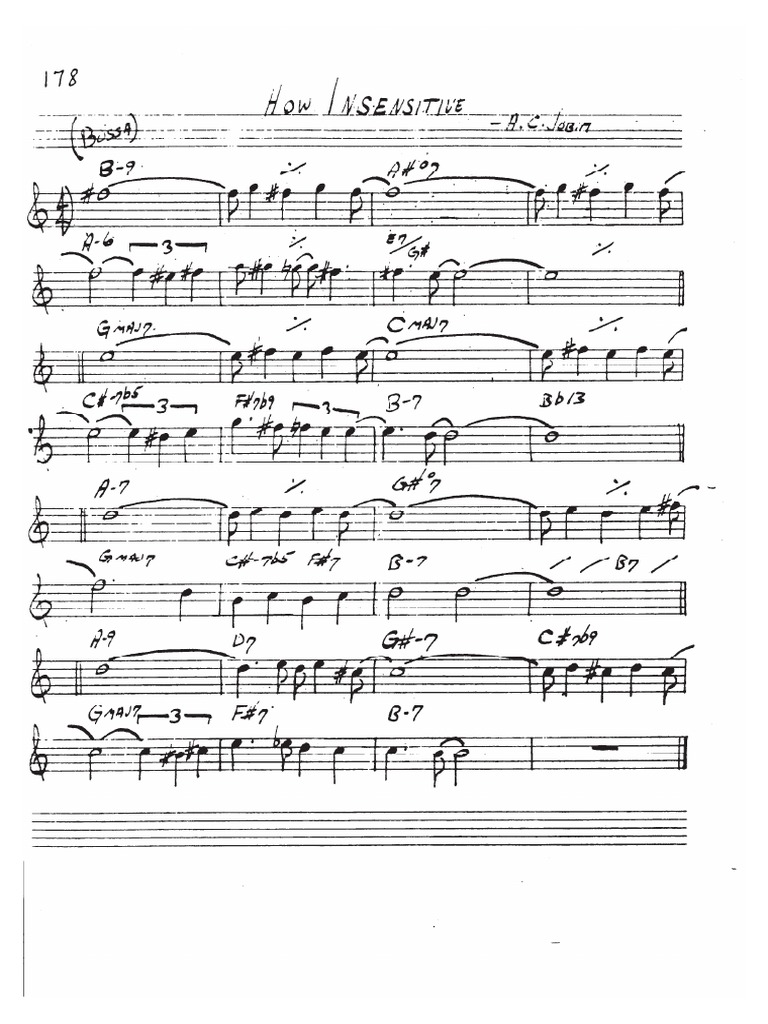 How Insensitive | PDF