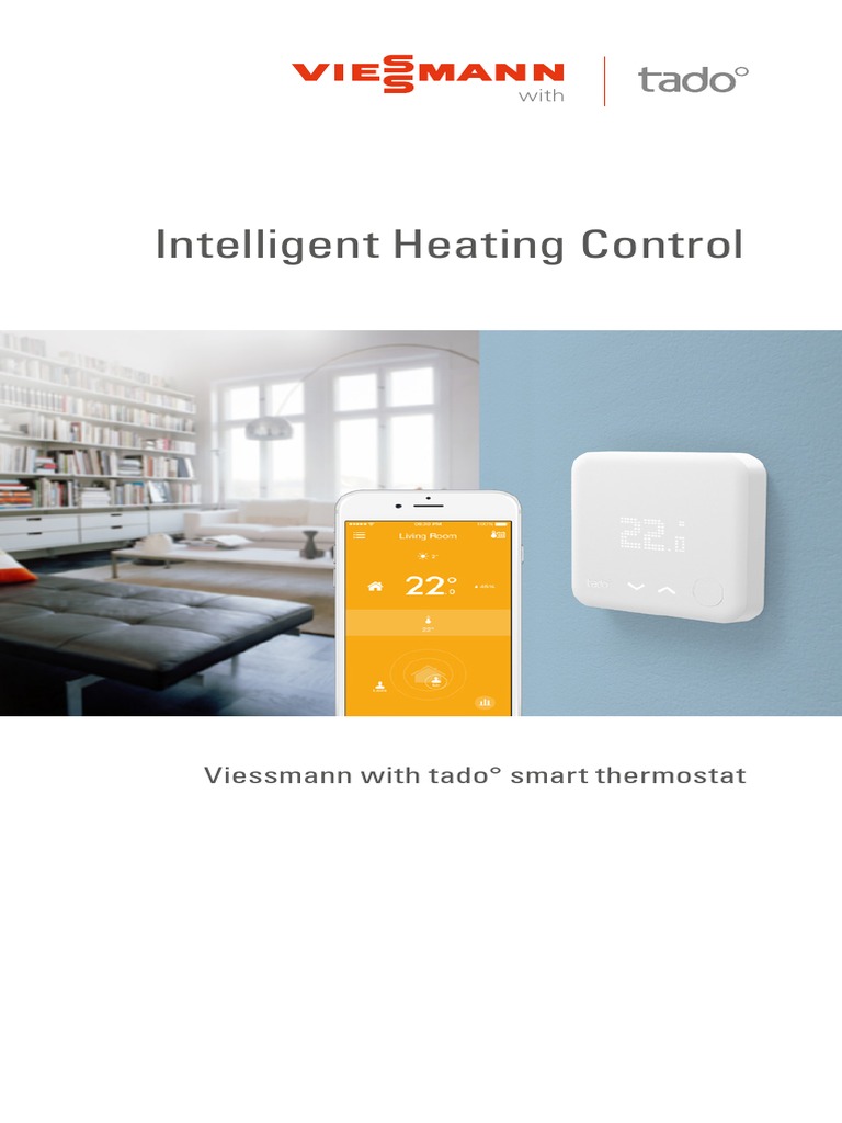 5482 Viessmann Tado Brochure v4 Web Vdir V2 | PDF | Thermostat | Computing
