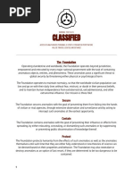 SCP Classifications | PDF