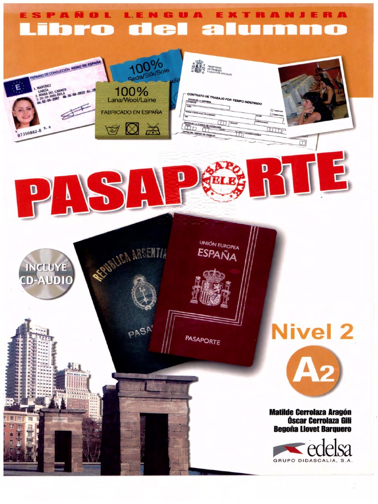 Pasaporte A2 - Libro | PDF