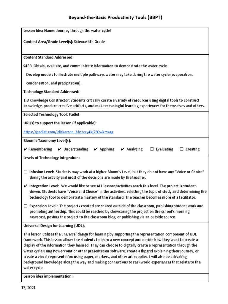 Beyond-the-Basic Productivity Tools (BBPT) | PDF | Cognition | Learning