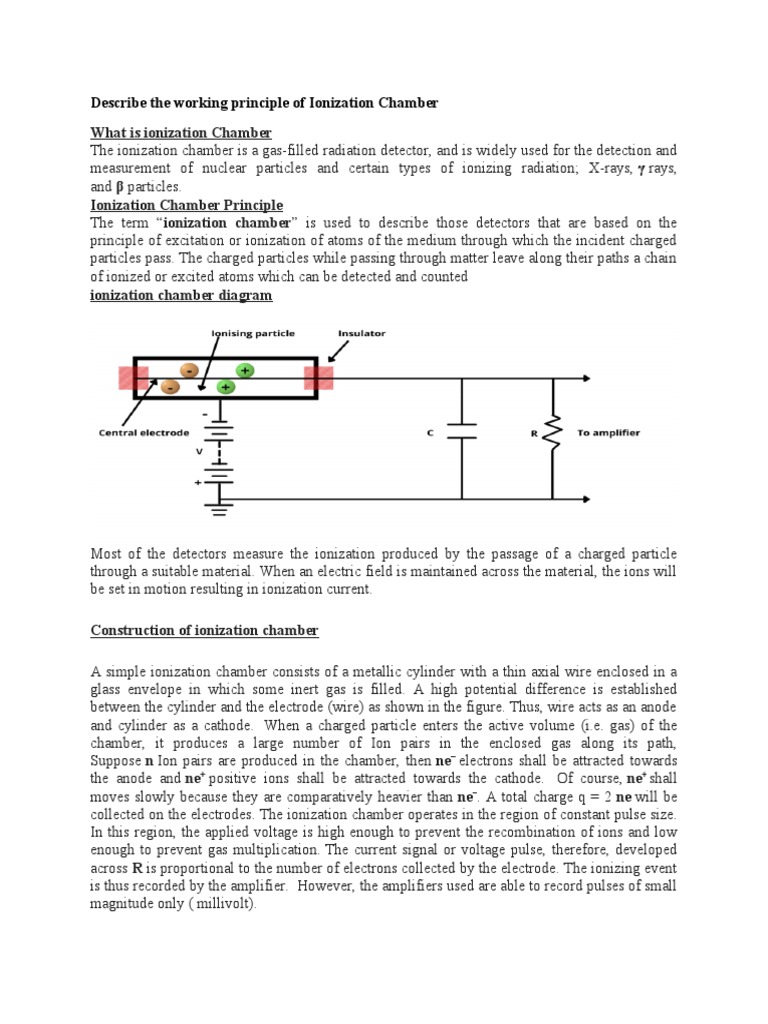 Ionization Chamber | PDF | Neutron | Ionizing Radiation