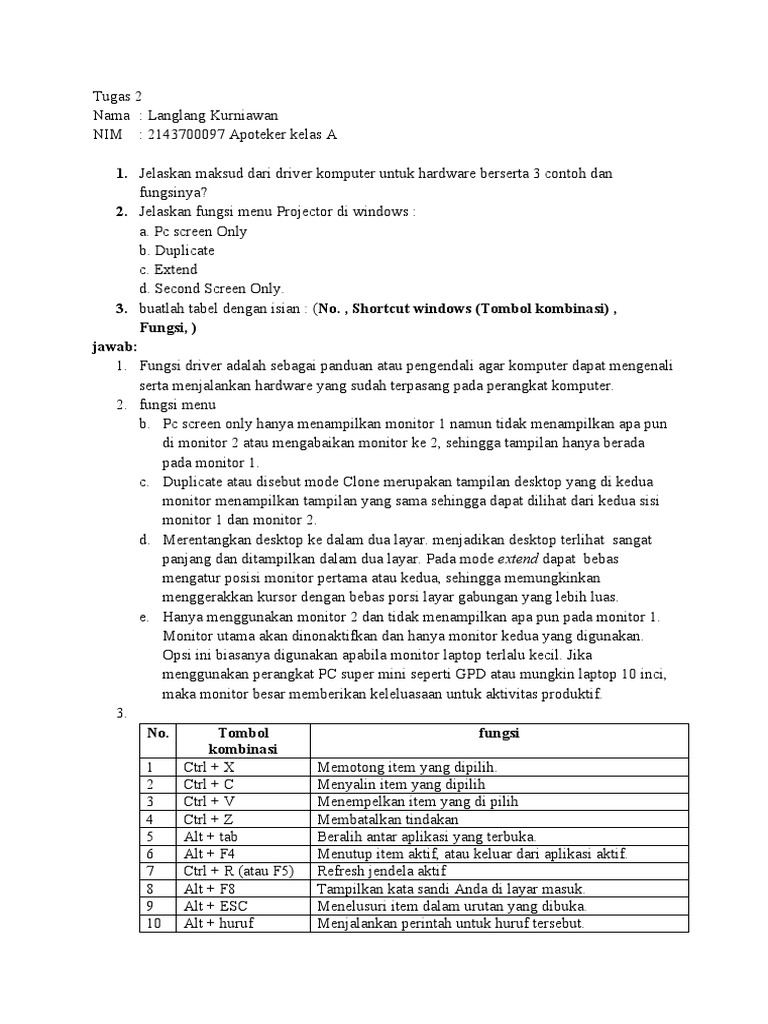 Langlang Kurniawan Tugas 2 | PDF