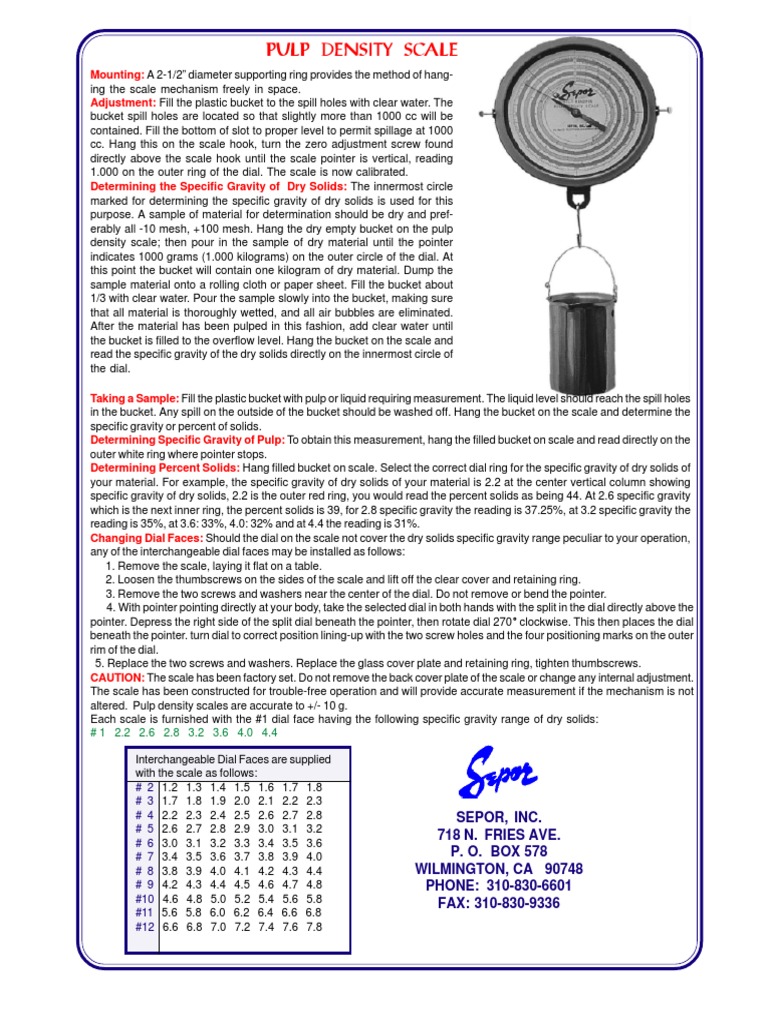 Pulp Density Scale: The Innermost Circle | PDF | Density | Mechanical ...