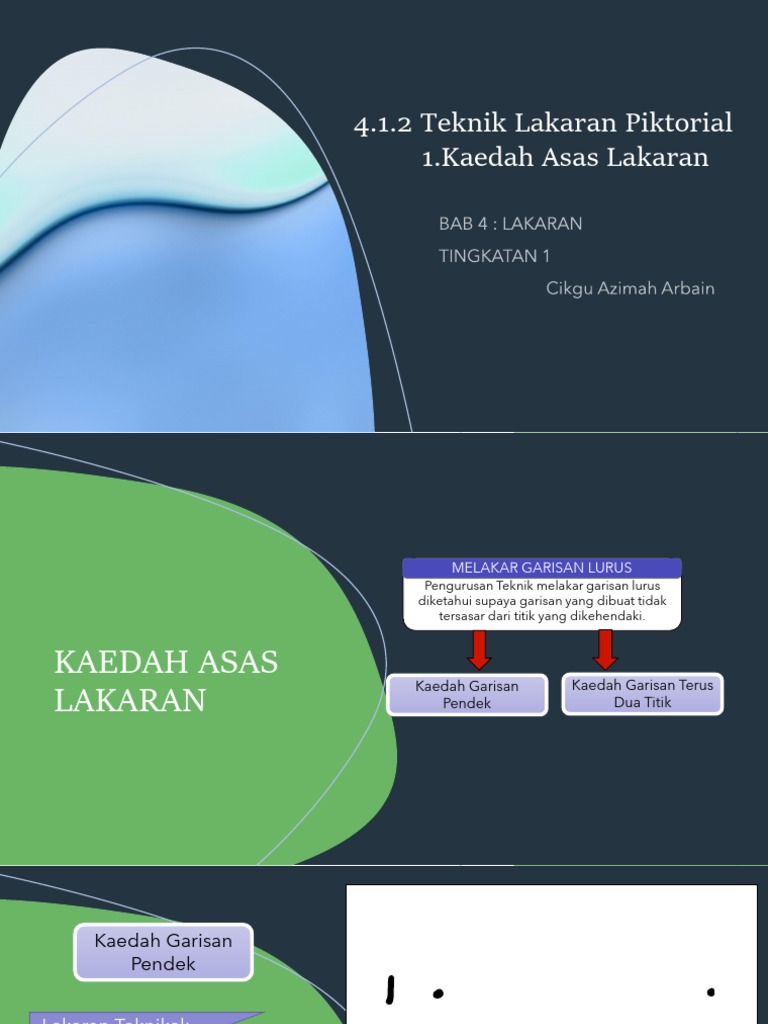 Teknik Melakar Garisan Lurus | PDF