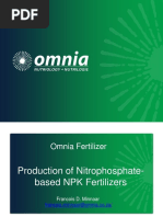 DAP Manufacturing Process Guide | PDF | Fertilizer | Ammonia