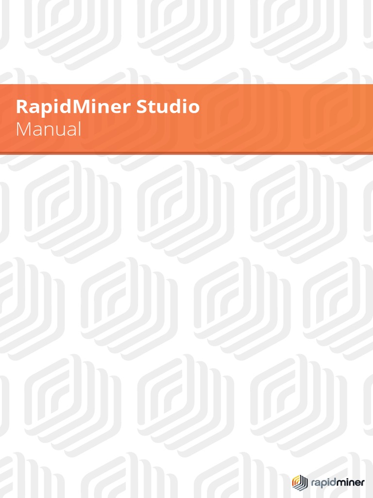RapidMiner v6 User Manual | PDF | Software Repository | Reason