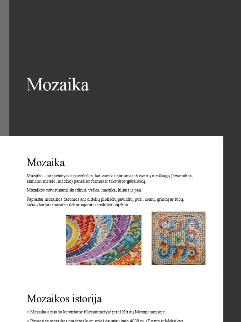 Mozaika | PDF