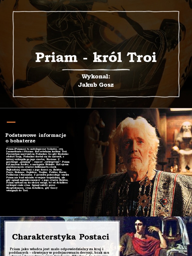 Priam - Król Troi | PDF