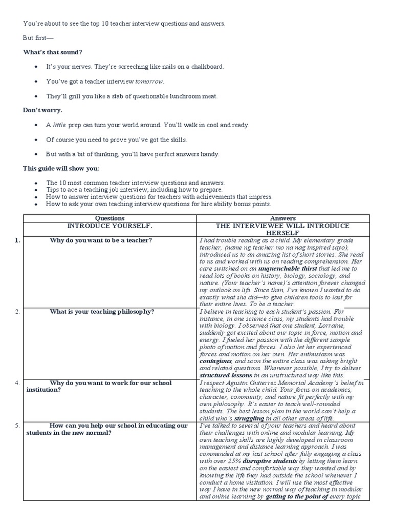 Culminating Activity Final Script | PDF | Interview | Teachers