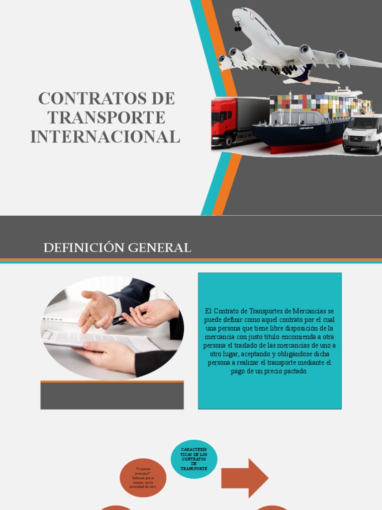 Contratos de Transporte Internacional | PDF | Guía de carga | Aeropuerto