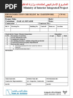 Borehole Drilling Check List | PDF | Borehole | Oil Well