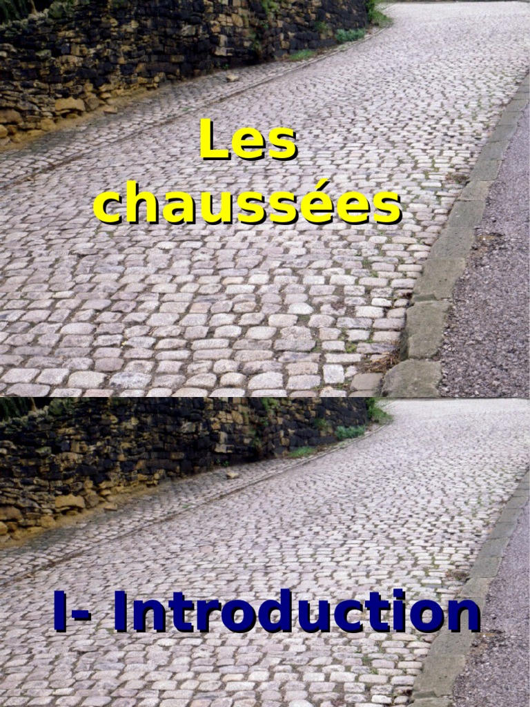 Types de chaussées et revêtements routiers | PDF | Asphalte | Route