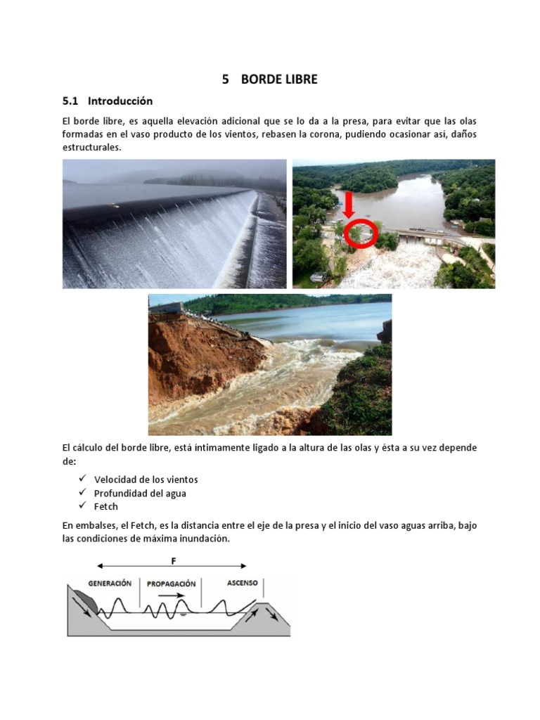 Borde Libre | PDF | Agua y política | Hidrología