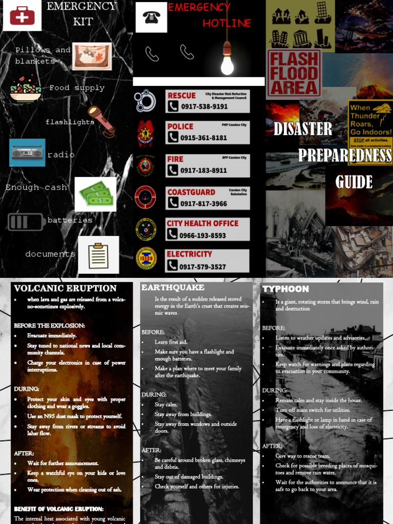 Flyers For Disaster Readiness | Download Free PDF | Natural Events | Storms