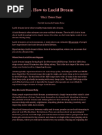 DBT Skills - Nightmare Protocol | PDF | Nightmare | Dialectical ...