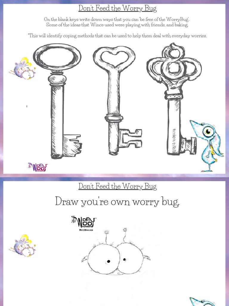 Dont Feed The Worry Bug, Keys | PDF